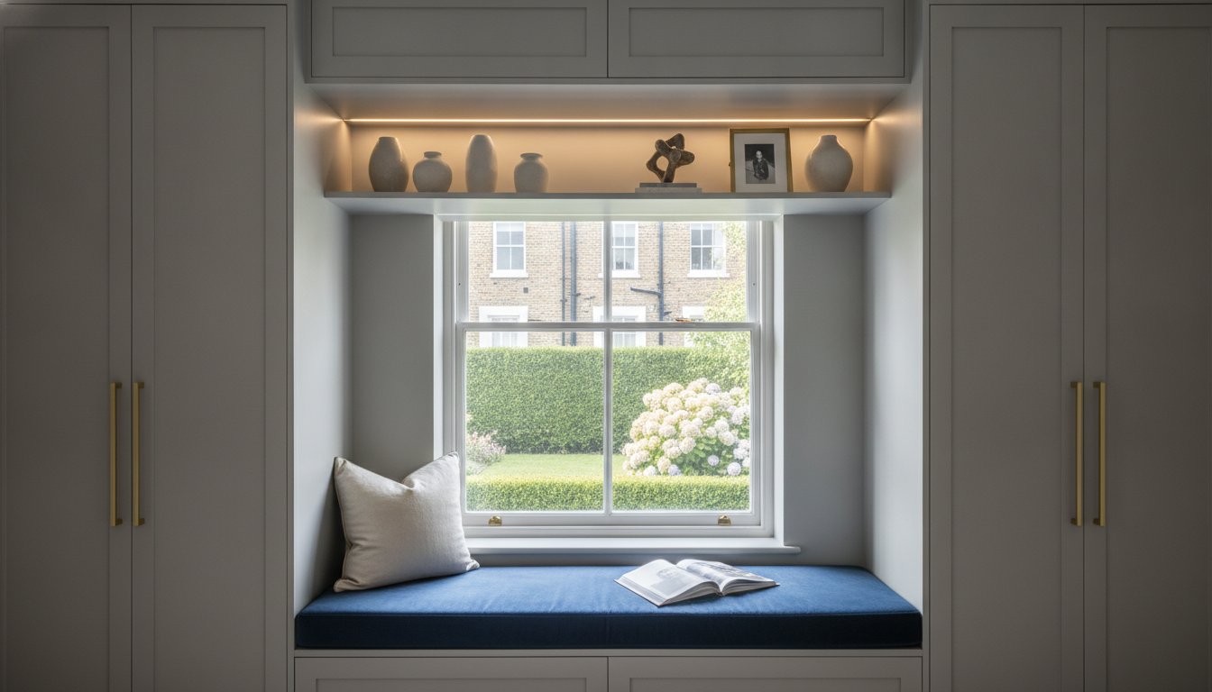 Designing a Luxury Built-in Wardrobe Around a Window Seat: The 2026 Guide